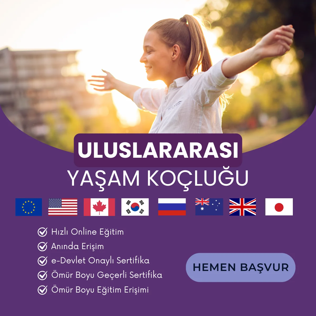 Uluslararası Yaşam Koçluğu Eğitimi | e-Devlet Onaylı | Hemen Satın Al ...